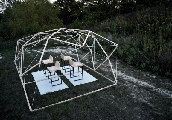 Wooden Space Frame Exploration - Erin Hylton Architecture
